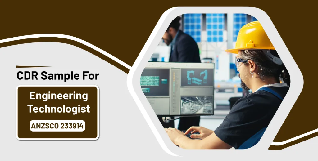 CDR Sample for Engineering Technologist
